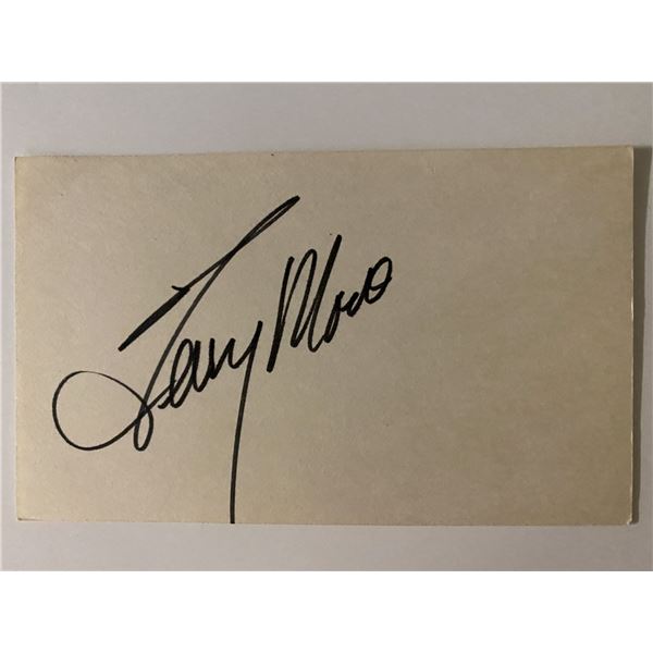 Terry Moore signature cut