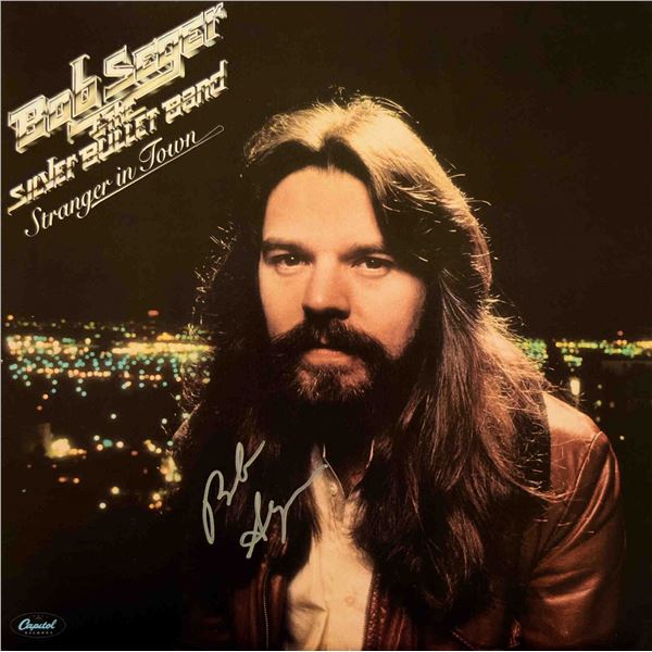 Bob Seger signed Stranger In Town album
