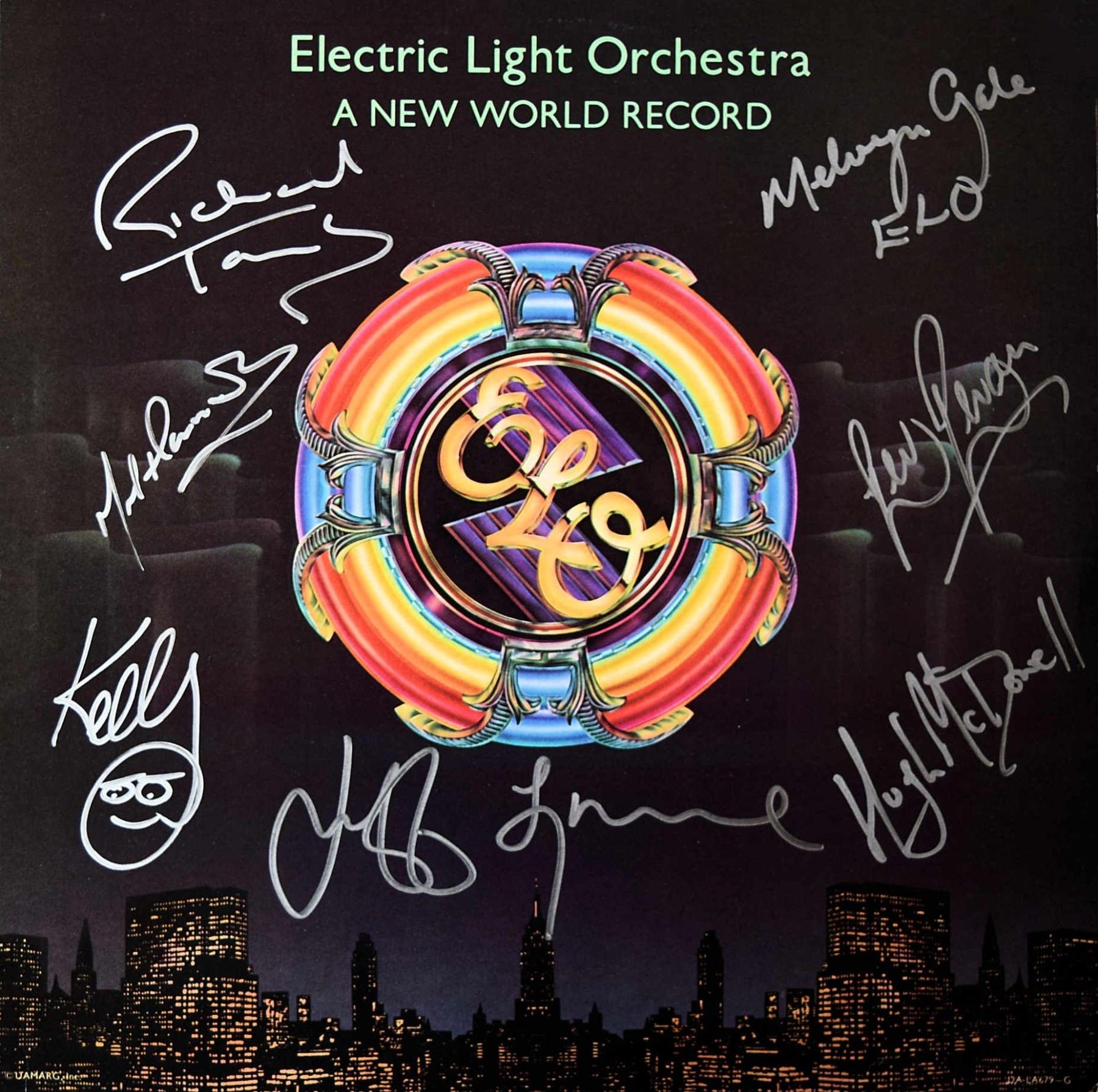 ELO signed A New World Record album