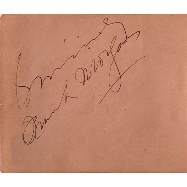 Wizard of Oz Frank Morgan Signature Cut
