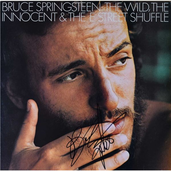 Bruce Springsteen signed The Wild, The Innocent & The E-Street Shuffle ...