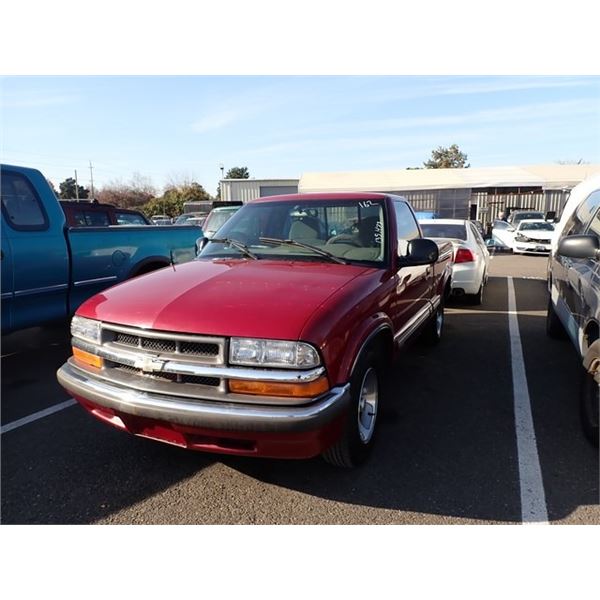 1998 Chevrolet S 10 Speeds Auto Auctions