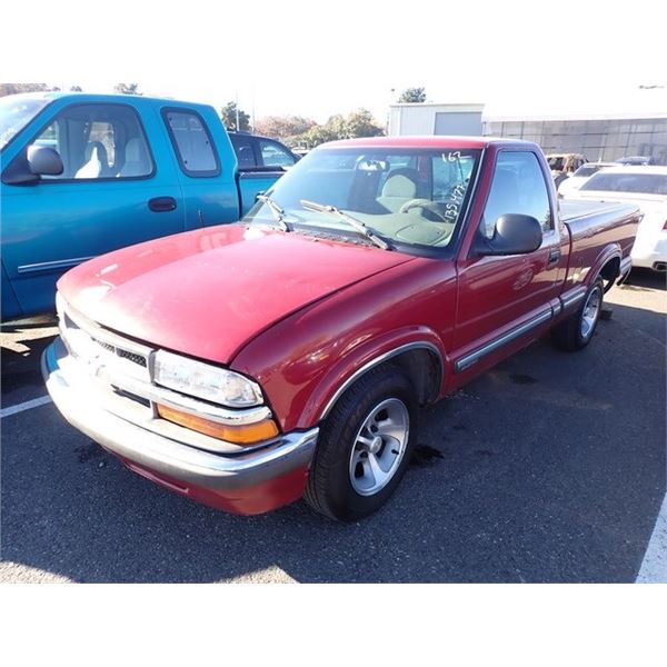 1998 Chevrolet S 10 Speeds Auto Auctions