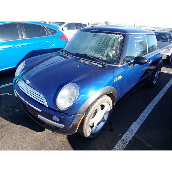 2003 Mini Cooper - Speeds Auto Auctions