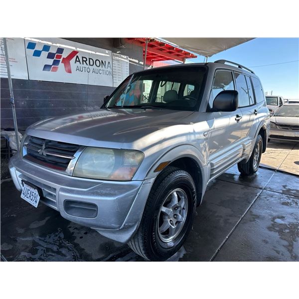 2002 MITSUBISHI MONTERO