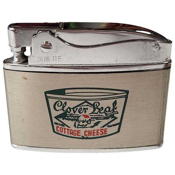 Vintage Advertising Cloverleaf Cottage Cheese Calgary Alberta