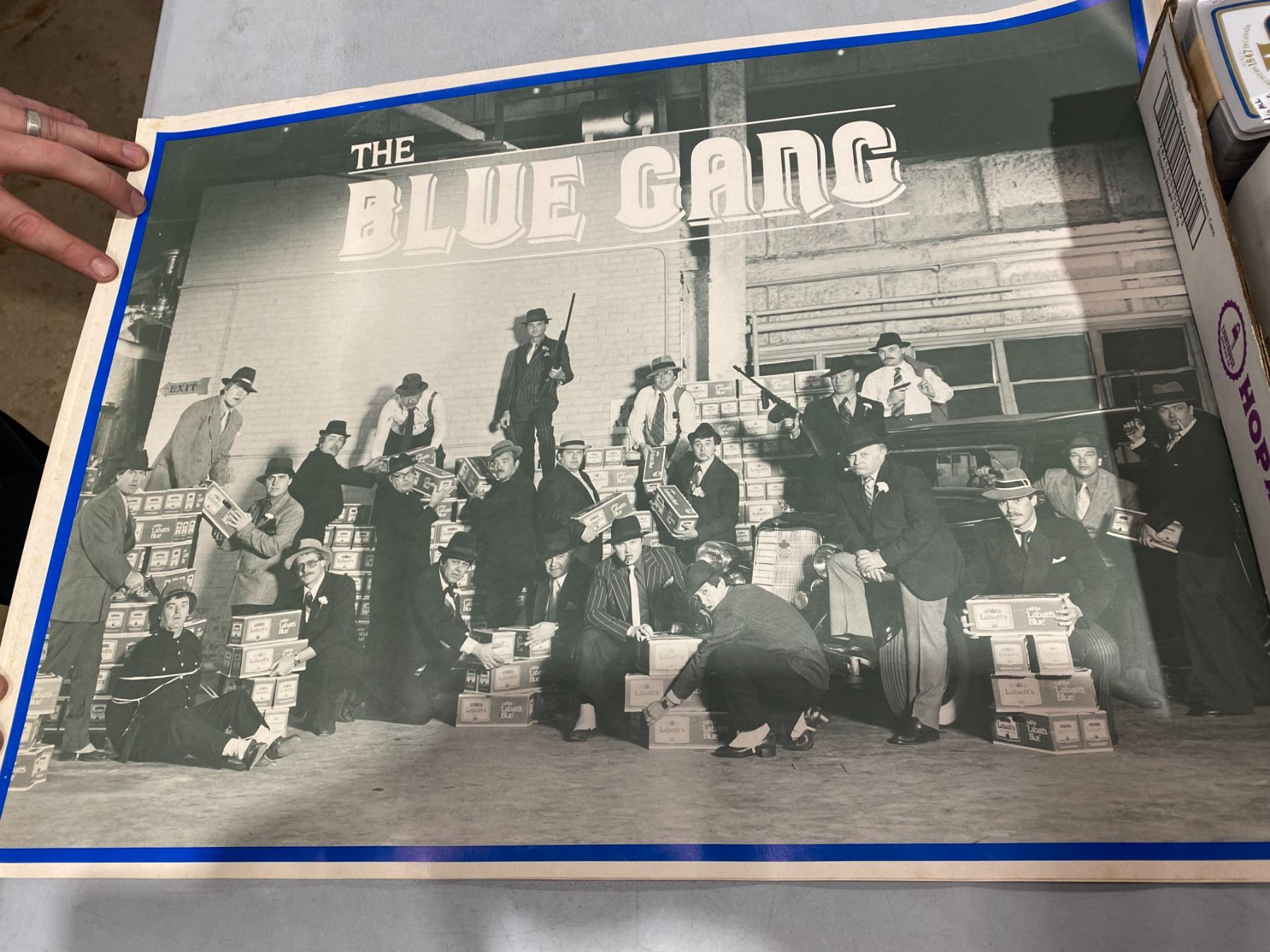 The Blue gang poster lot