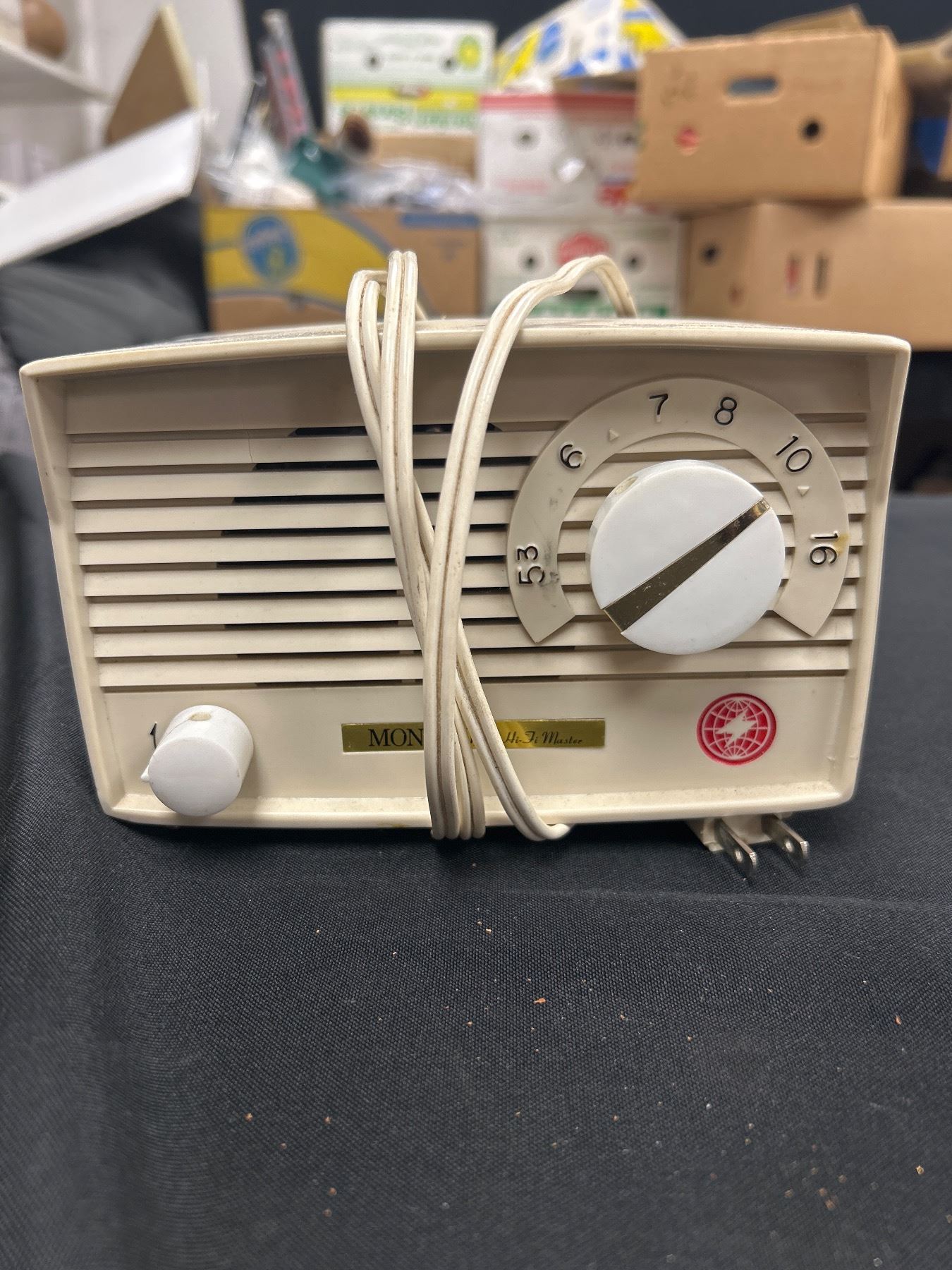 Vintage Bakelite Monocore Hi Fi Master AM Electric Radio & Thomas ...