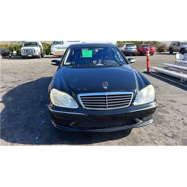 2004 Mercedes-Benz S-Class S 500