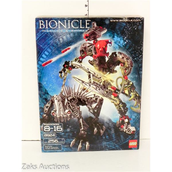 New Sealed Bionicle Lego 8924 Maxilos And Spinax