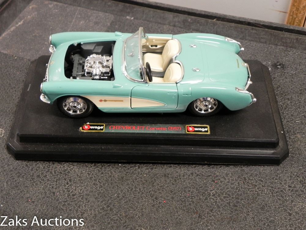 1957 CHEVROLET CORVETTE DIE CAST BURAGO
