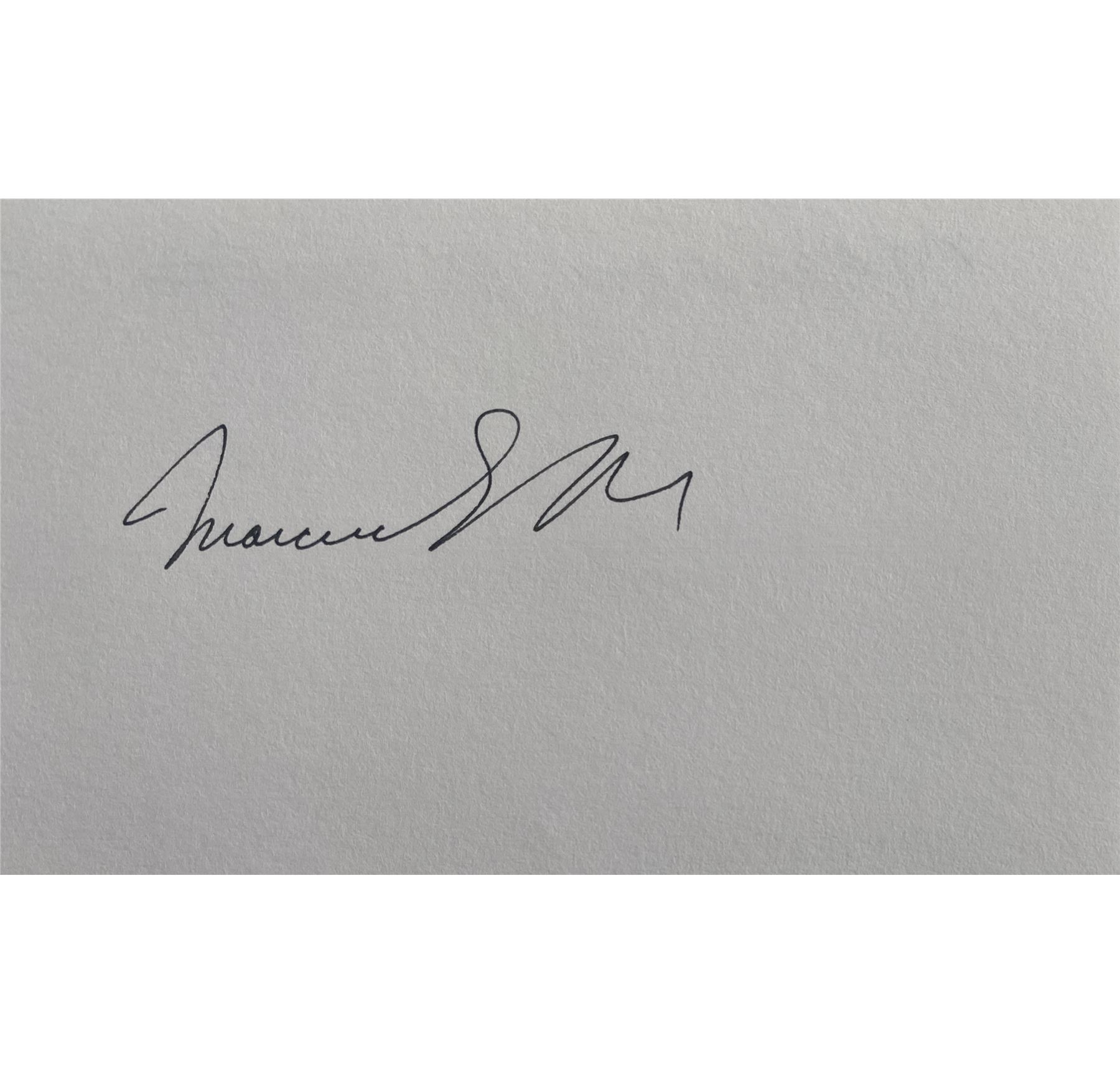 original signature