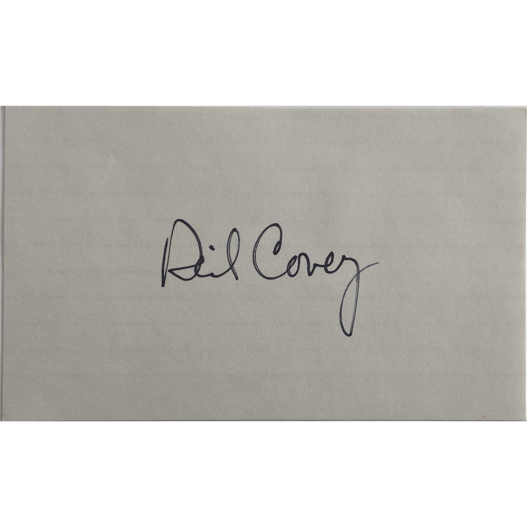 Phil Corey original signature