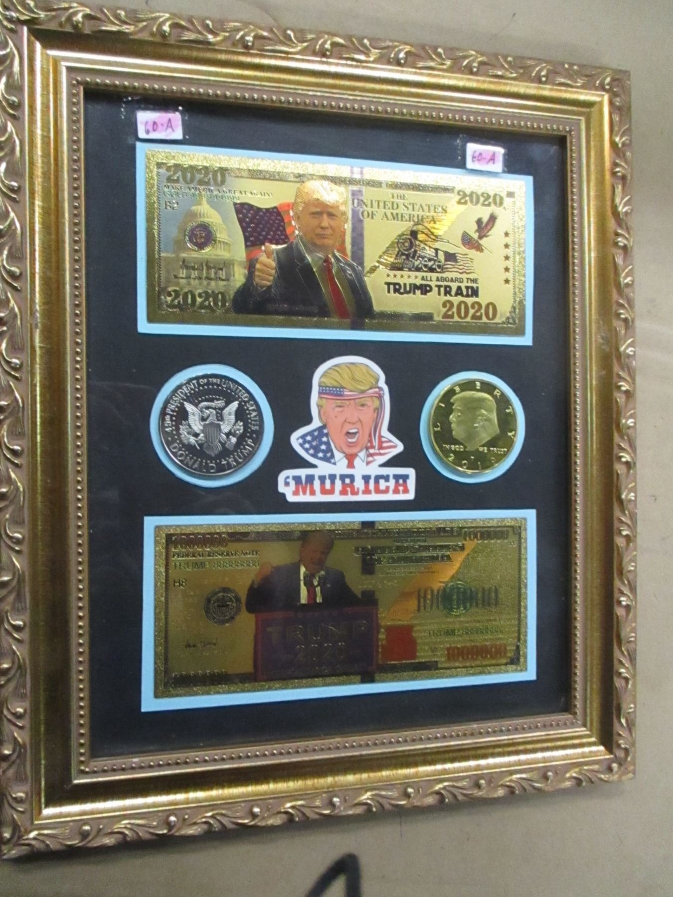 2020 DONALD TRUMP PRESIDENTIAL CAMPAIGN RUNNING FOR PRESIDENT ADVERTISING