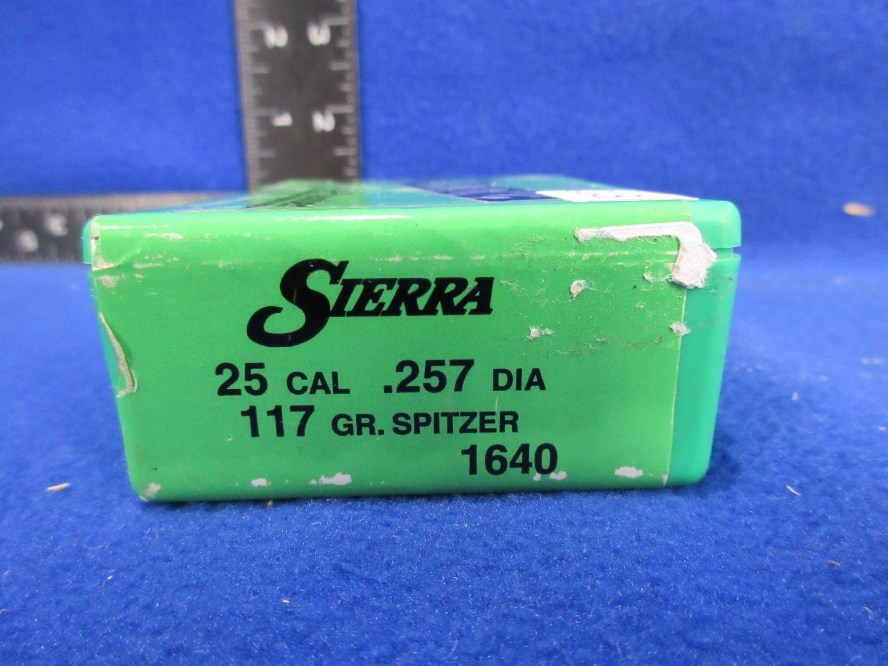 25 Cal. .257" 117gr Spitzer Pro-Hunter Sierra Bullets