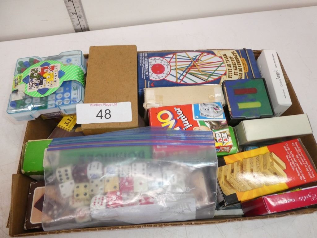 Collection of games, Uno junior, dominoes ETC