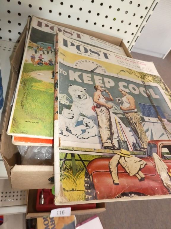 Collection of vintage magazines