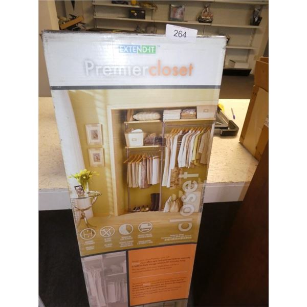 Extend-it premier closet organizer