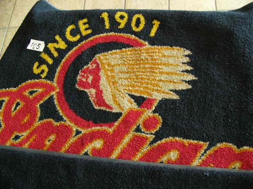 CHOICE of 3 Indian Floor Rugs Since 1901 Indian Motorcycle