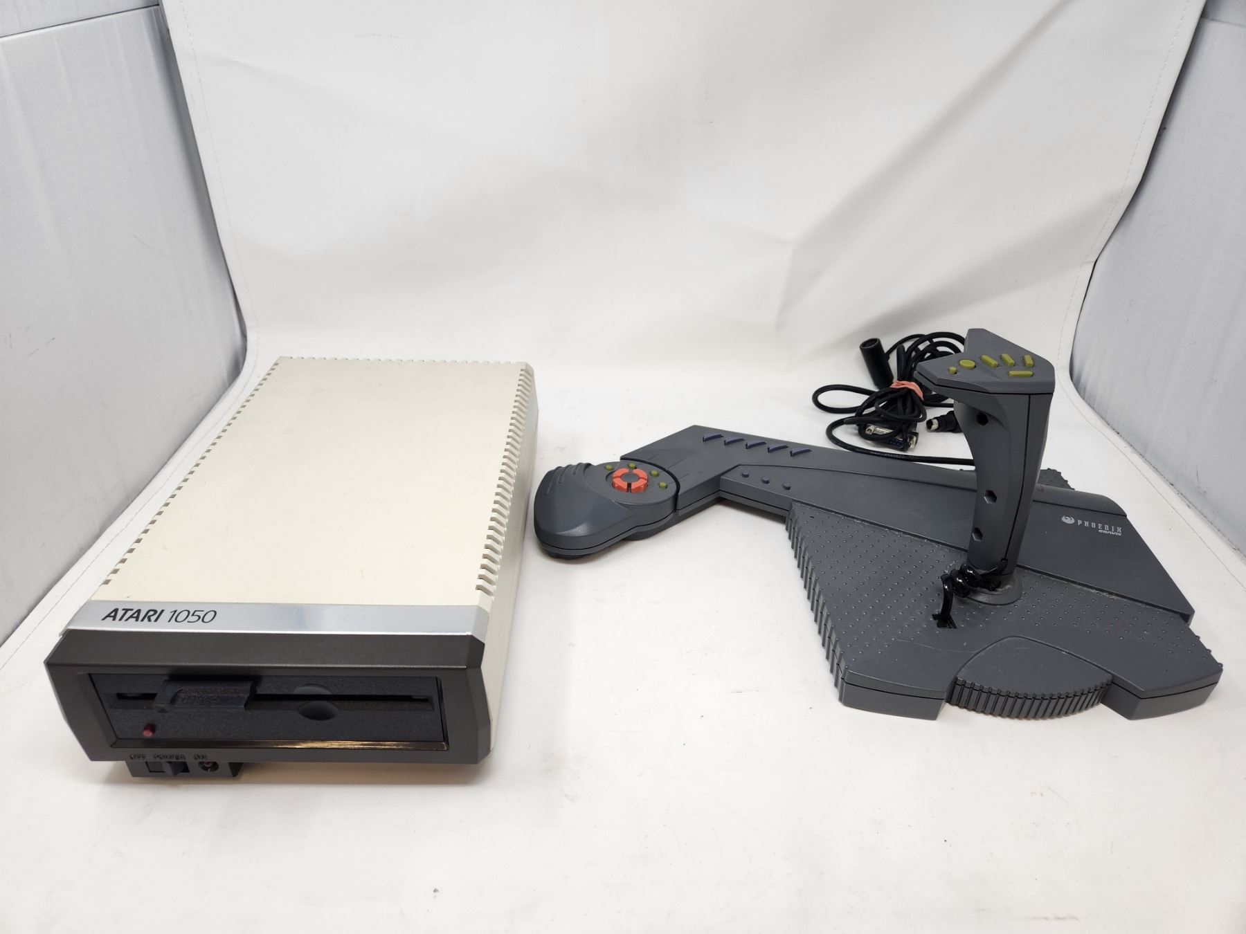 Vintage Atari 1050 and Phoenix Gravis