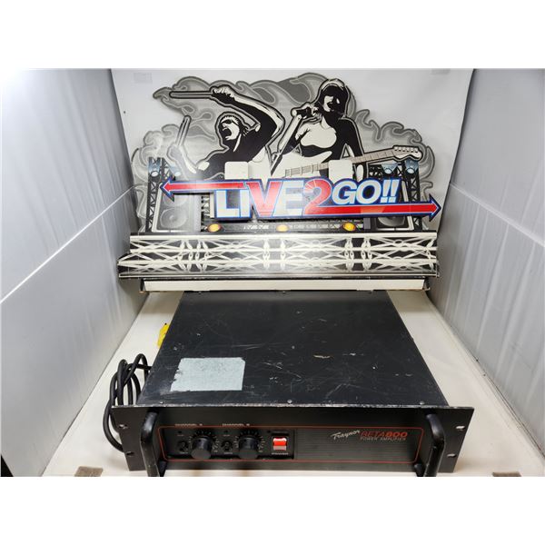 Vintage Traynor Beta 800 Power Amplifier