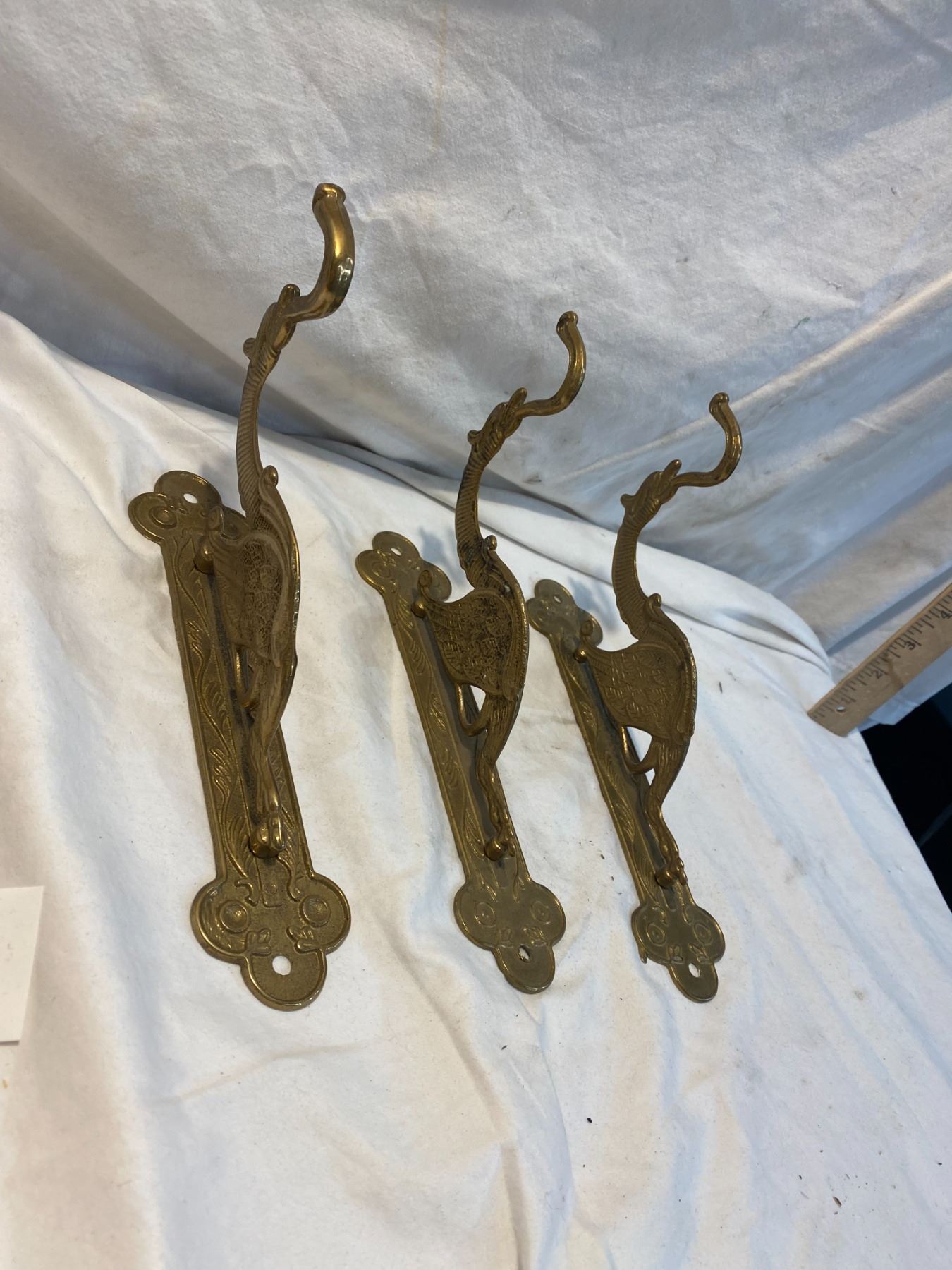 Brass hooks