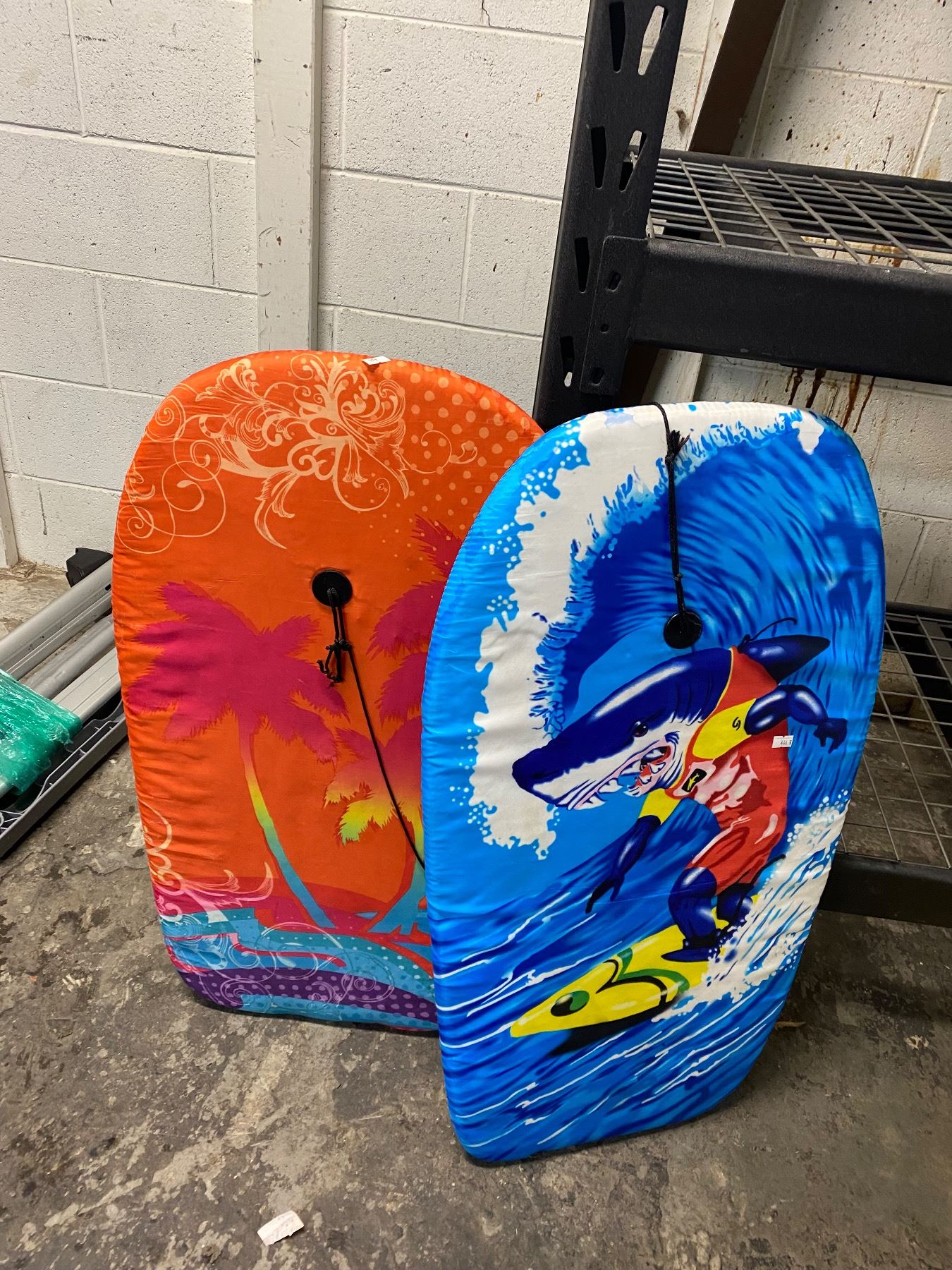 2 swim boards