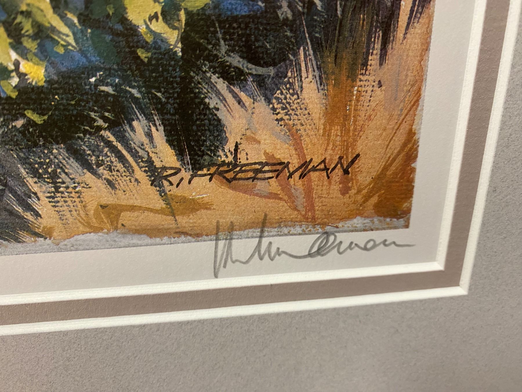 R.Freeman numbered art