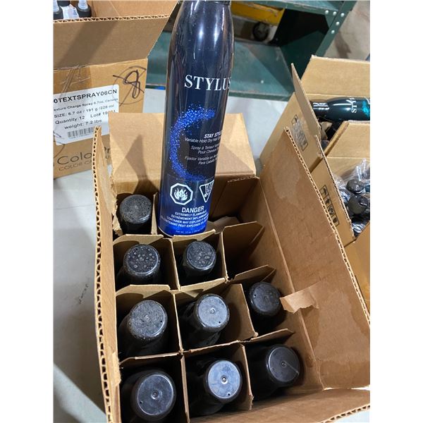 Stylus stay styled hair spray