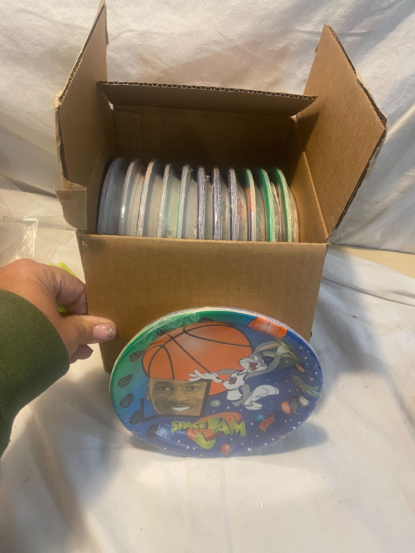 Space jam 7" plates