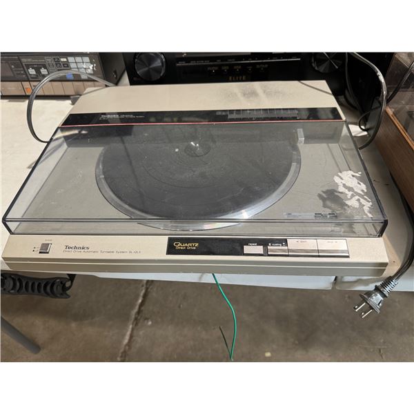 Technics record player