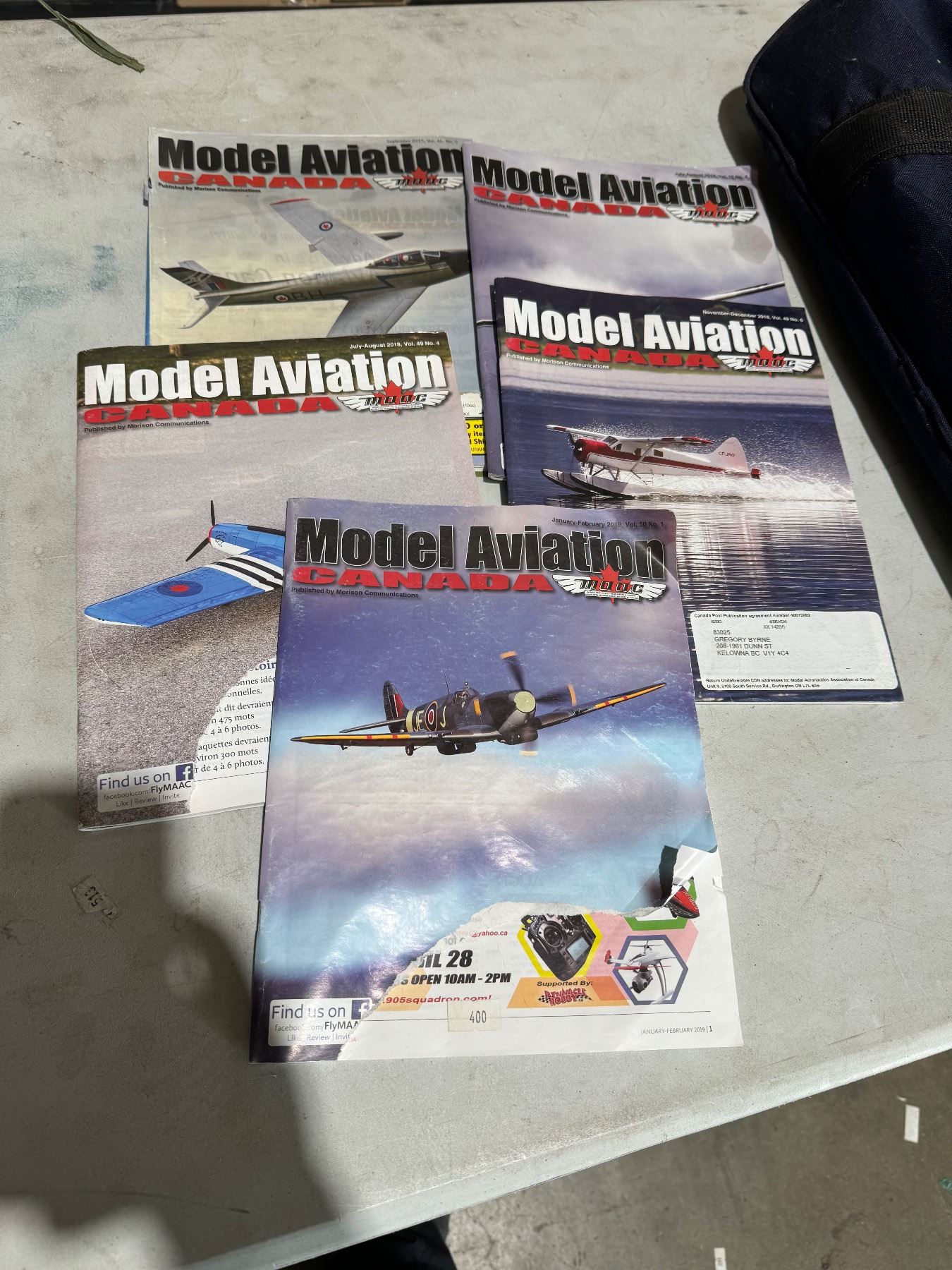 Model aviation magazines