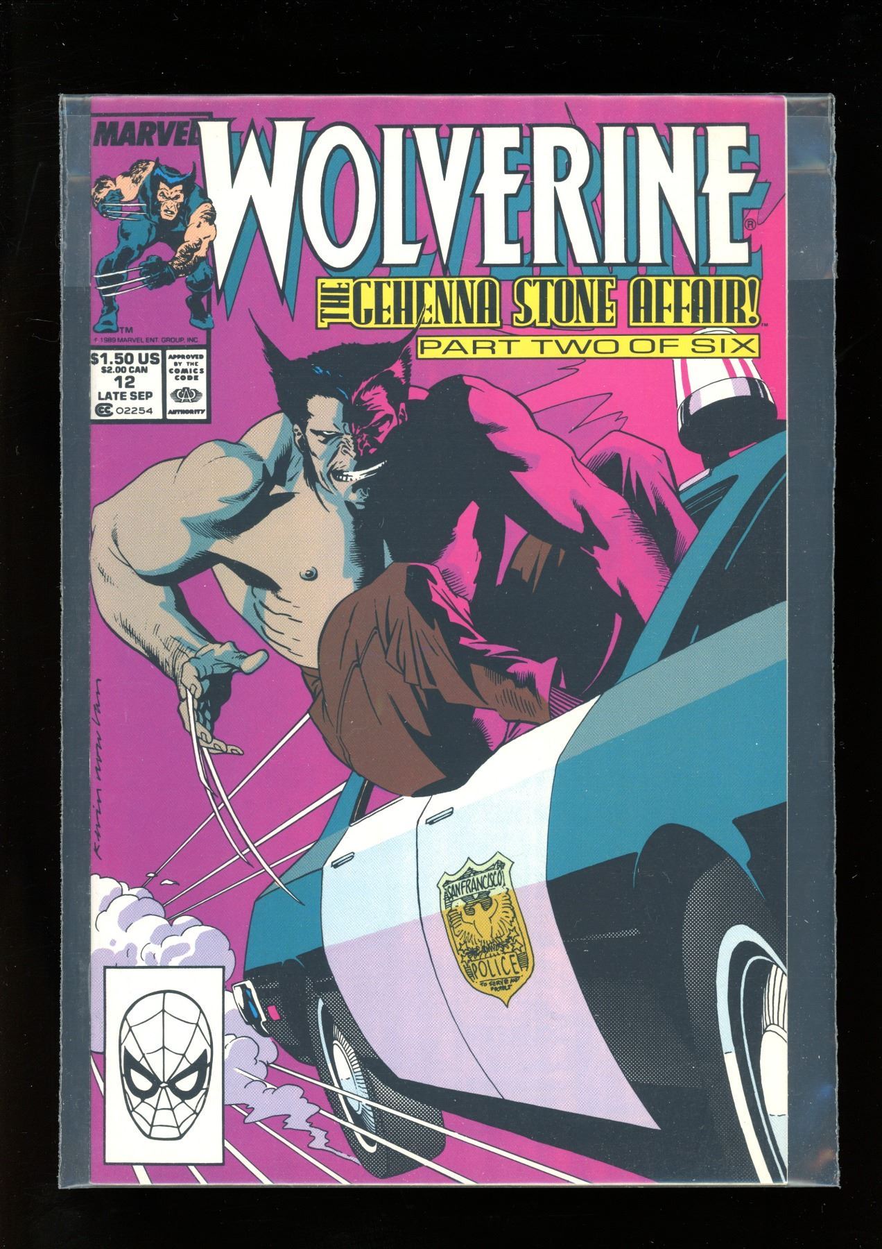 Marvel Wolverine # 12 The Gehenna Stone Affair! Part Two of Six