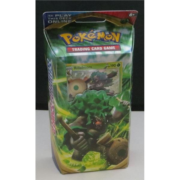 Pokemon TCG Sword & Shield Rillaboom Theme Deck
