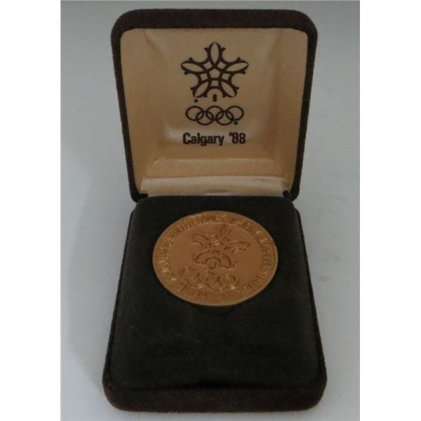 1988 Calgary Olympics Participation Medal