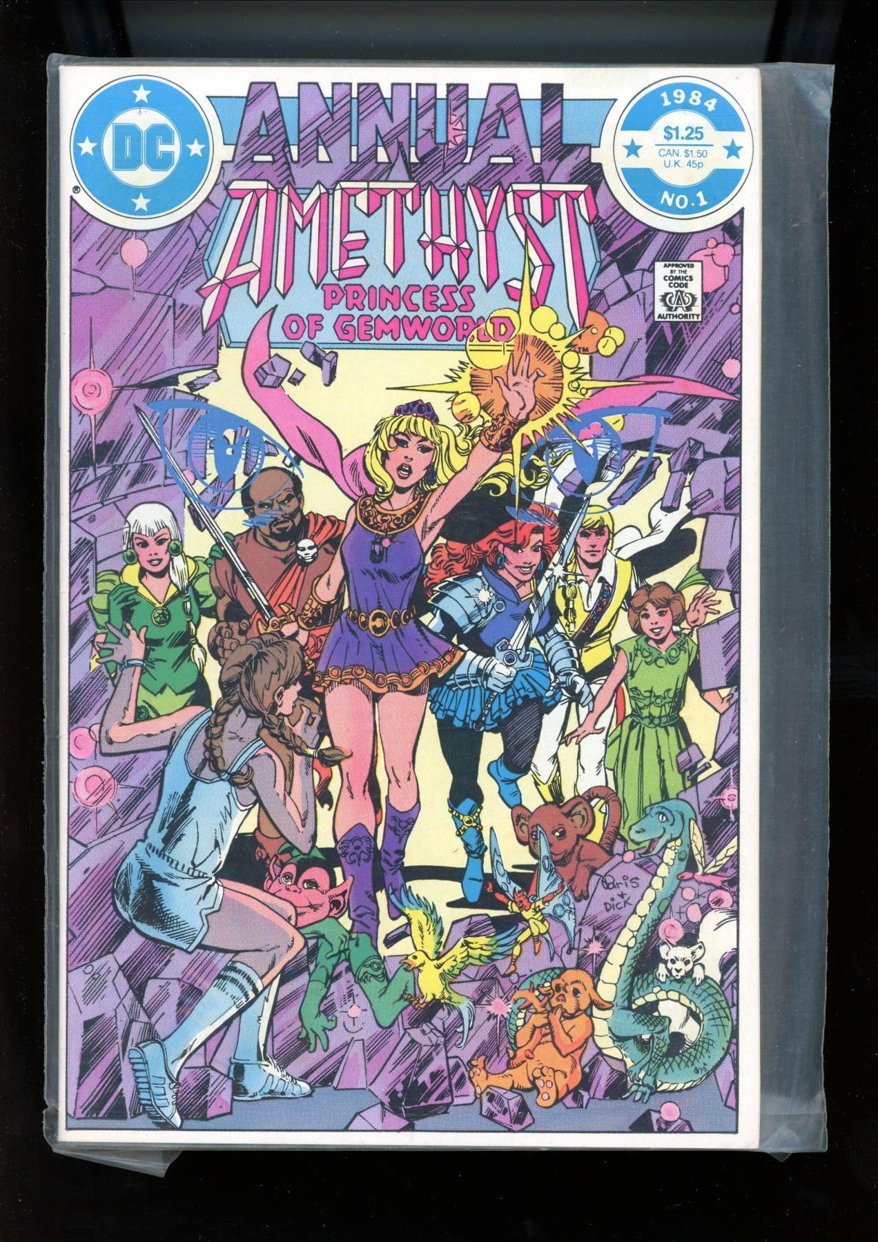 DC Amethyst Princess Of Gemworld Annual #1