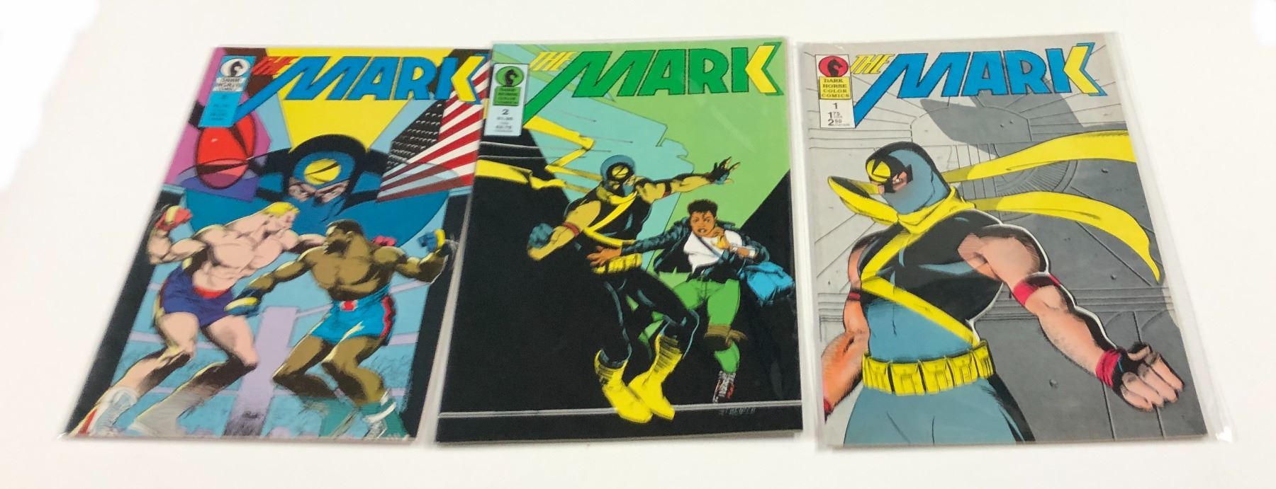 Dark Horse The Mark Comics Lot Issues #1,2,3