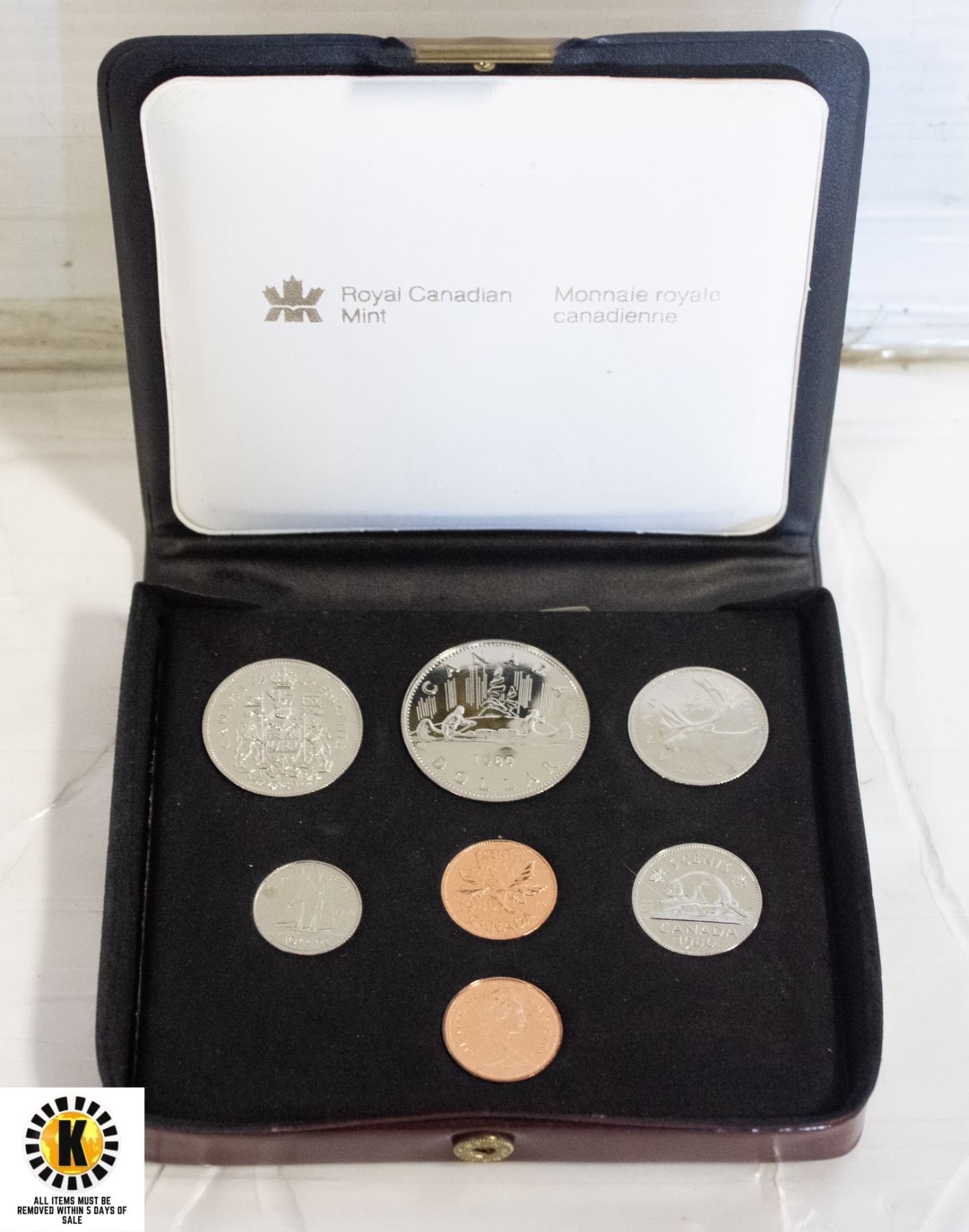 1980 CANADA DOUBLE PENNY SPECIMEN COIN SET