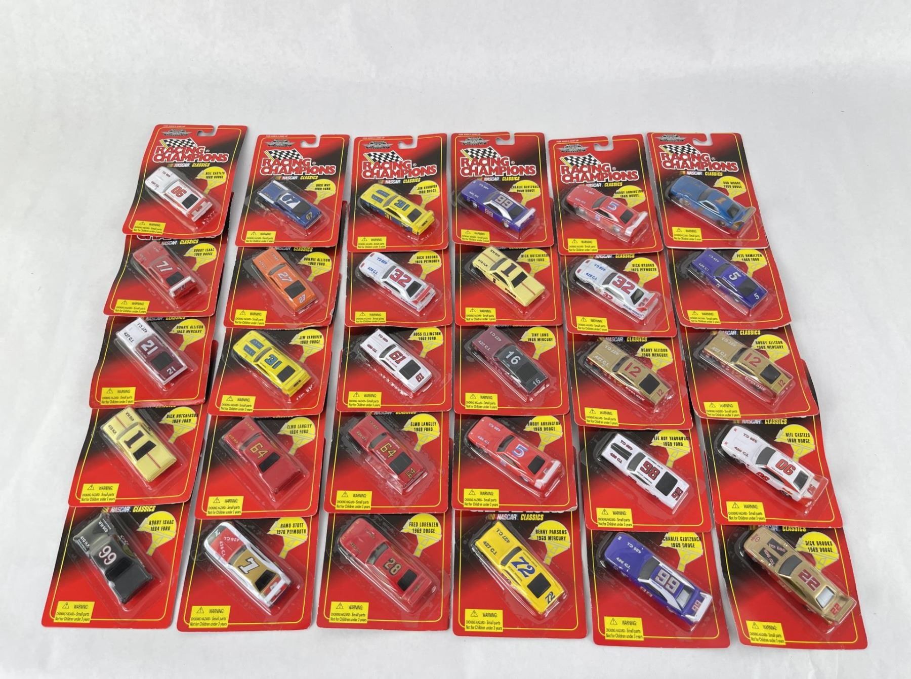 Racing Champions Nascar Die Cast Collector Cars