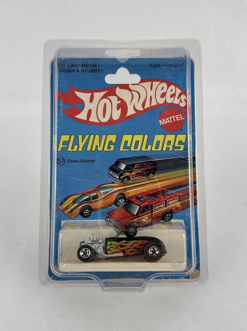 1975 Hot Wheels Flying Colors 57 Street Rodder