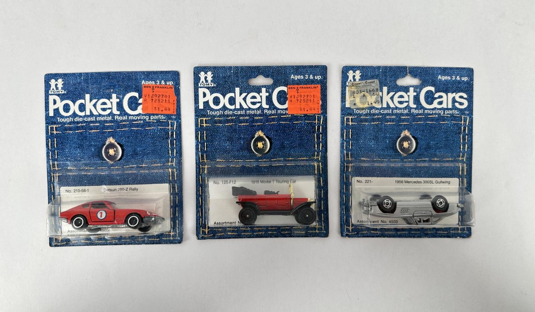 Tomy Pocket Cars Die Cast