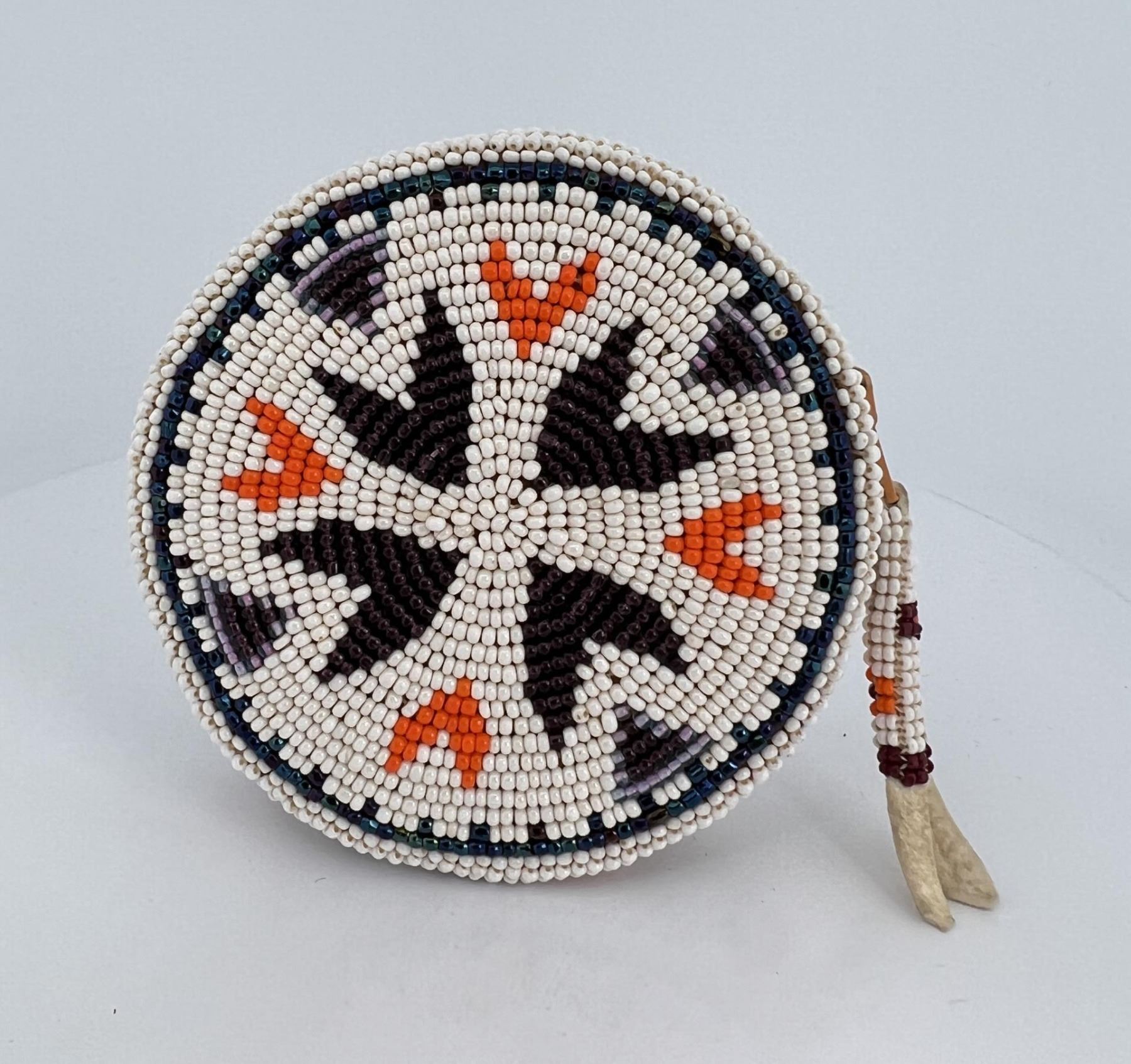Blackfoot Indian Montana Beaded Coin Purse