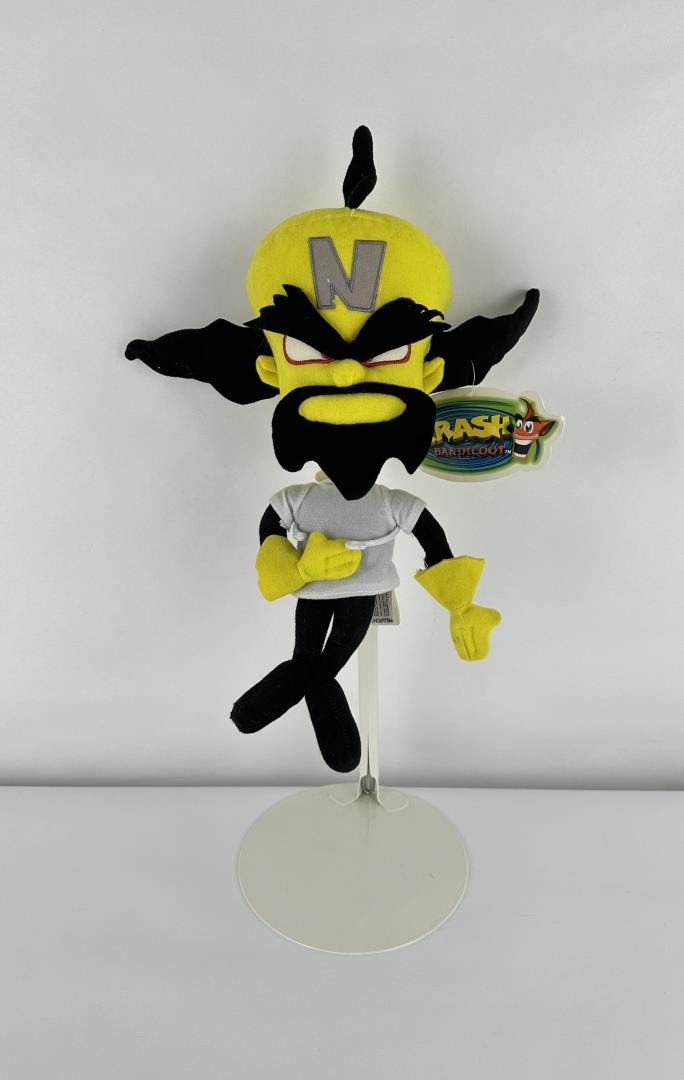 Crash Bandicot Dr Neo Cortex Kellytoy Plush Toy