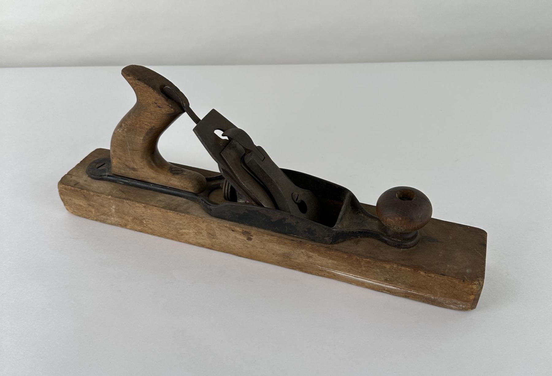 Antique Stanley Bailey Wood Block Plane