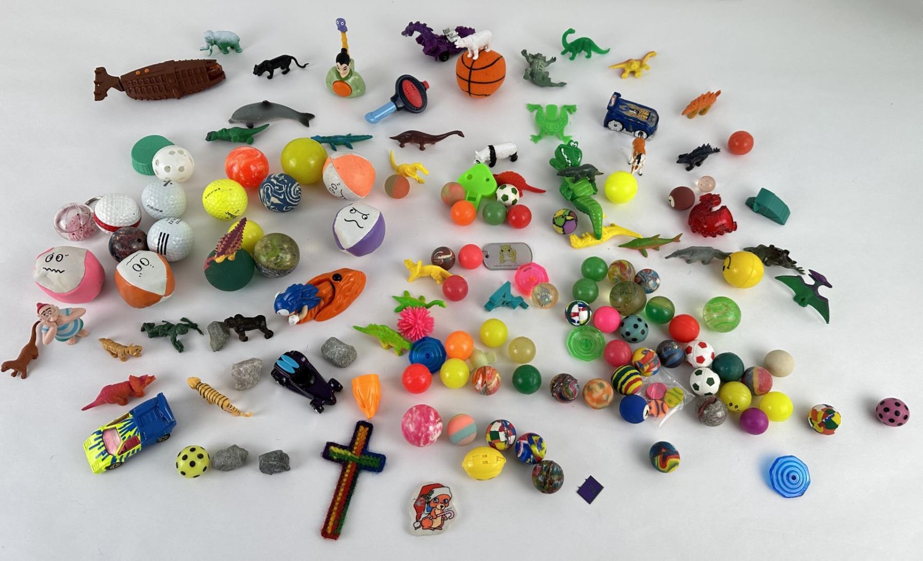 Vintage Bouncy Balls and Gumball Prizes