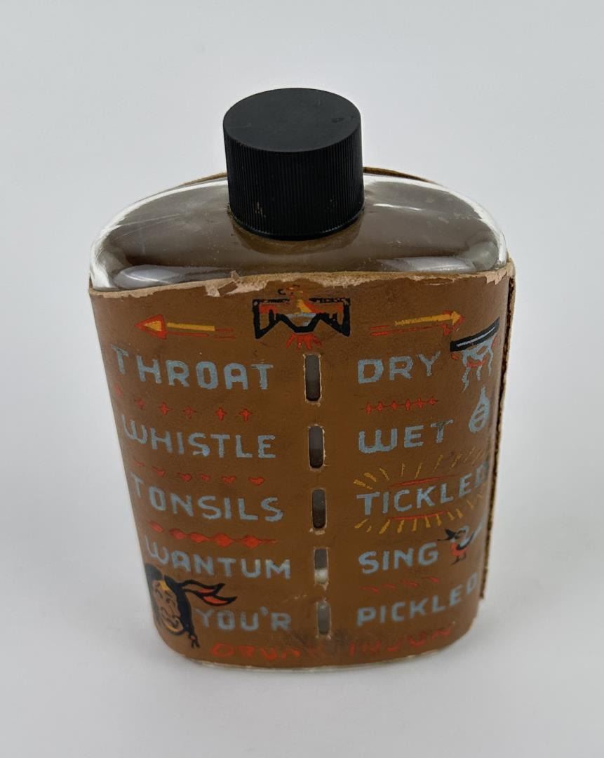 Virginia City Montana Fire Water Whiskey Flask