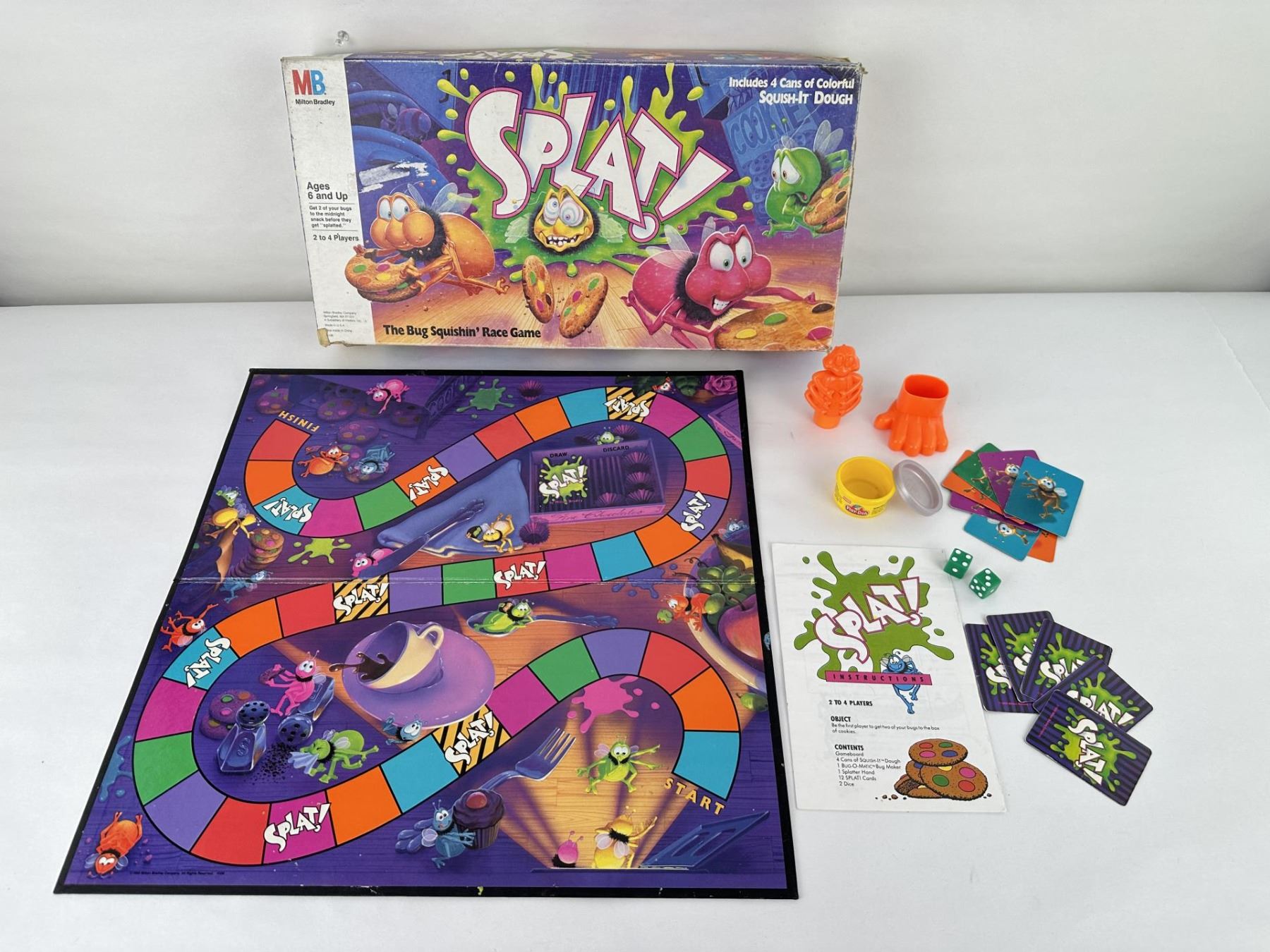 Milton Bradley Splat Board Game