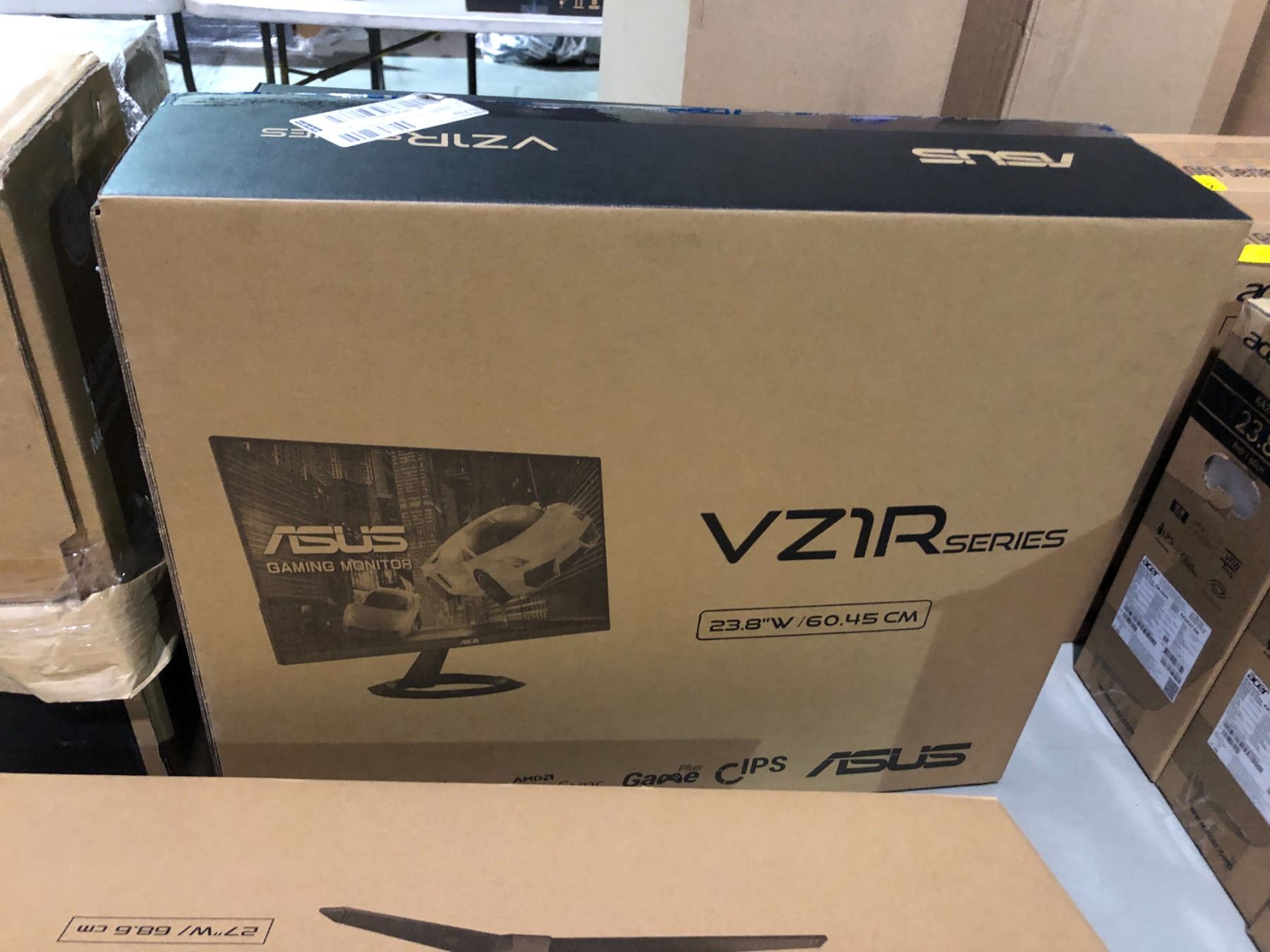 NEW ASUS 23.8" FHD 75Hz 1ms GTG IPS LCD FreeSync Gaming Monitor (VZ249QG1R)