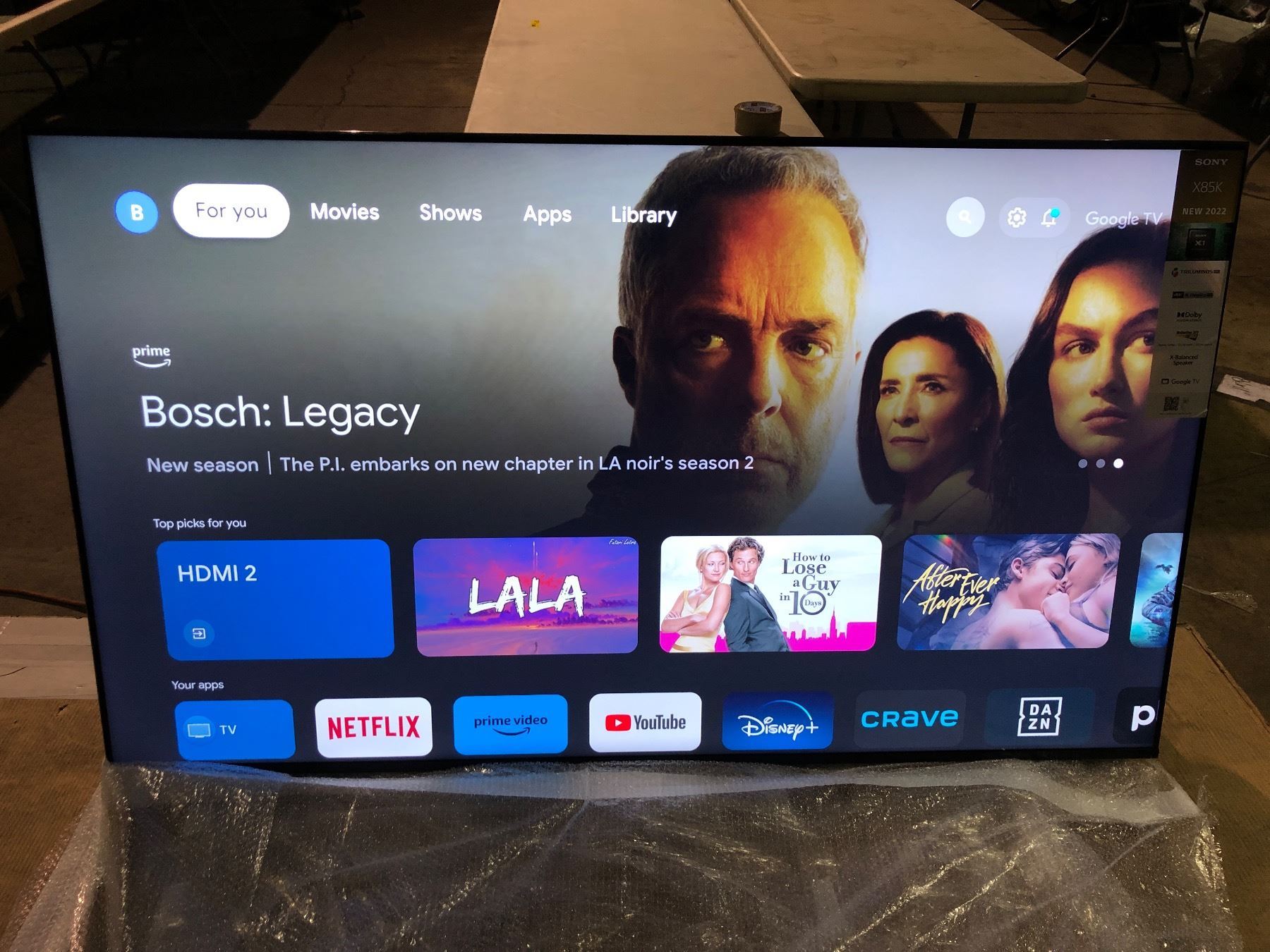 NEW DEMO Sony 75" X85K | 4K Ultra HD | High Dynamic Range (HDR) | Smart ...