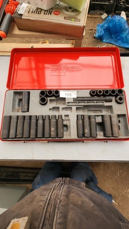 Fat max impact socket set